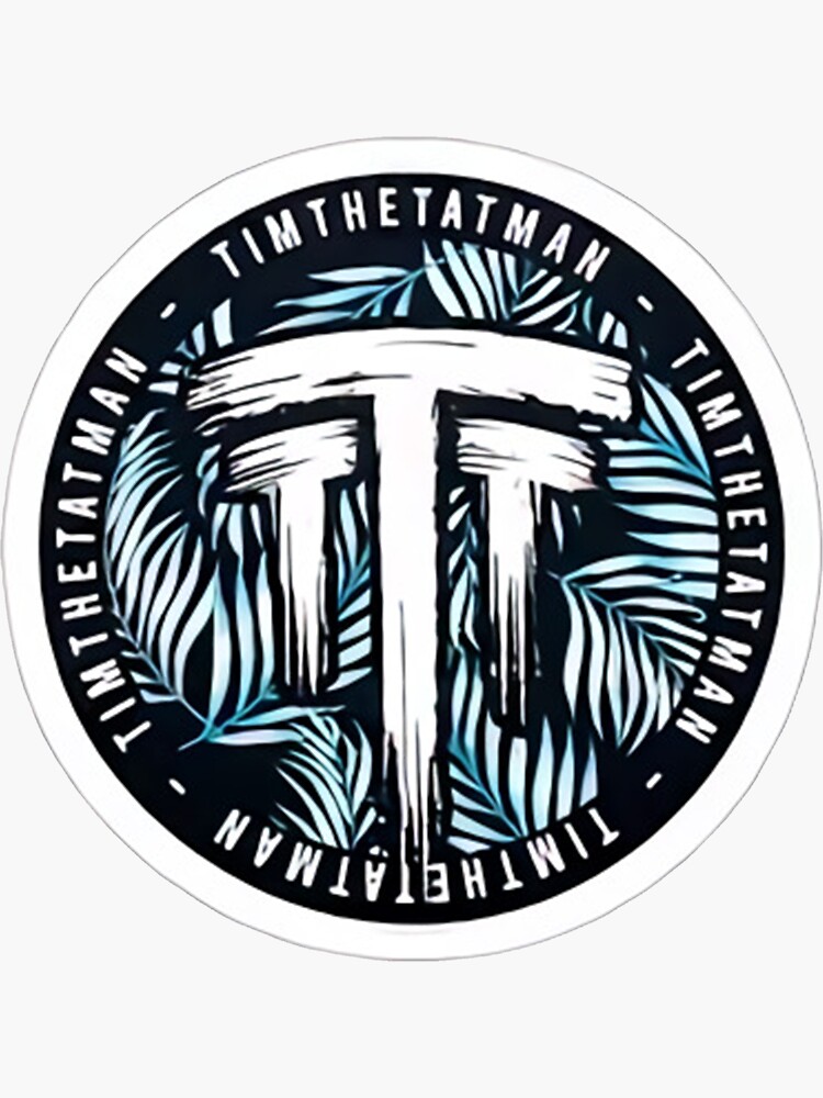 "TimTheTatman" Sticker for Sale by pacamibate | Redbubble