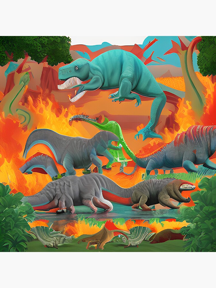 "Extinction Level Event" Sticker for Sale by patrio | Redbubble