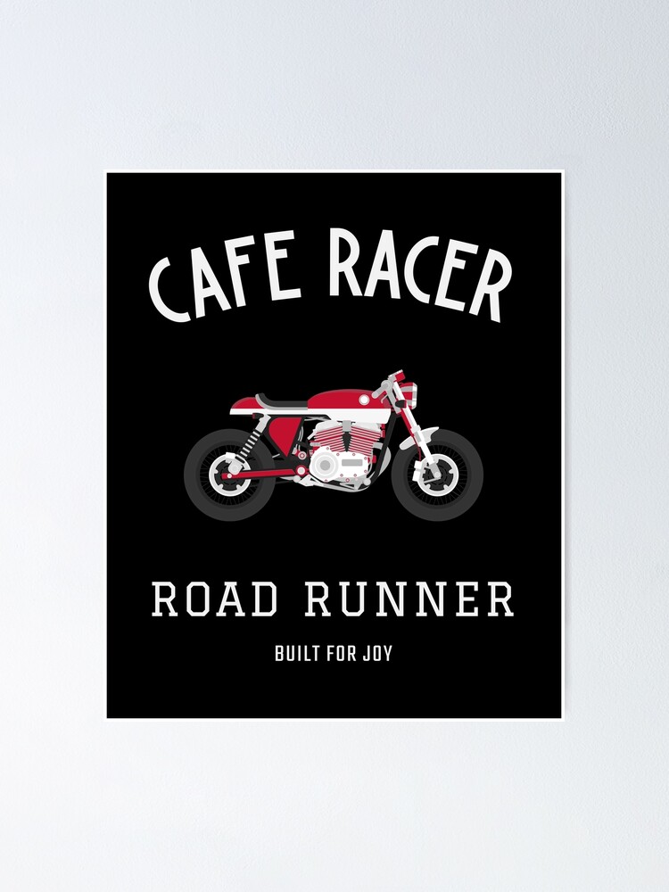 "Cafe Racer Road Runner" Poster for Sale by vukojev-alex | Redbubble