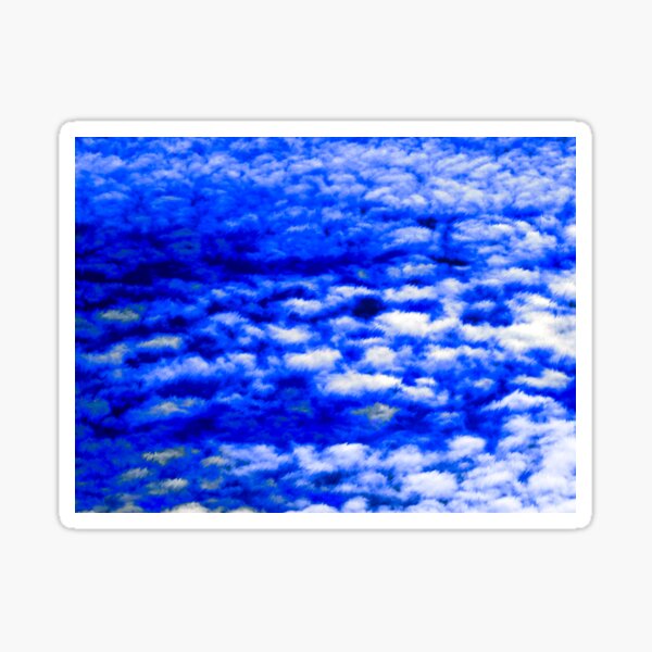 "Blue Cloud" Sticker for Sale by PVagberg | Redbubble
