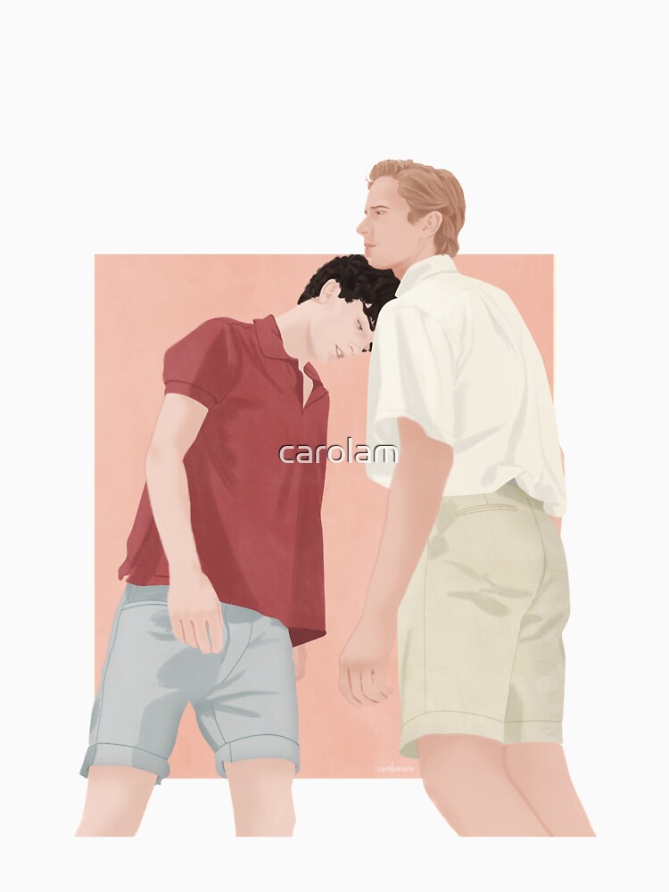 "Call me by your name | CMBYN" T-shirt for Sale by carolam | Redbubble ...
