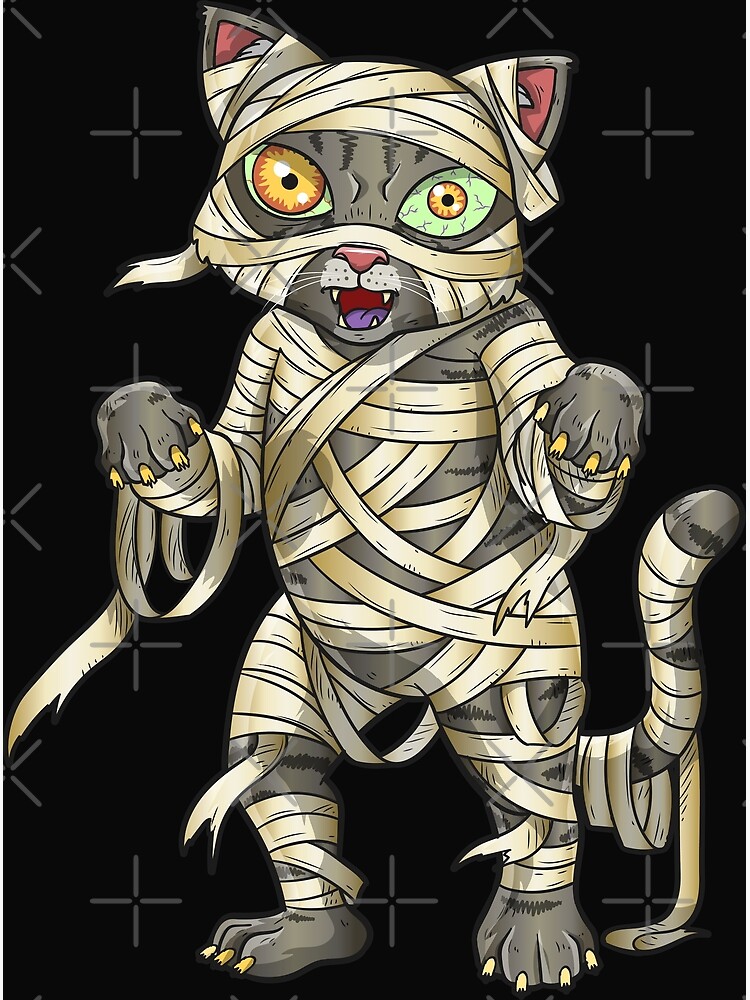 "Mummified Cat" Poster for Sale by rmmiranda123 | Redbubble