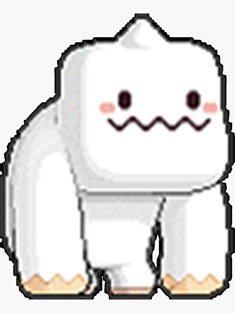 "Yeti Class (MapleStory)" Sticker for Sale by kawaiicrossing | Redbubble