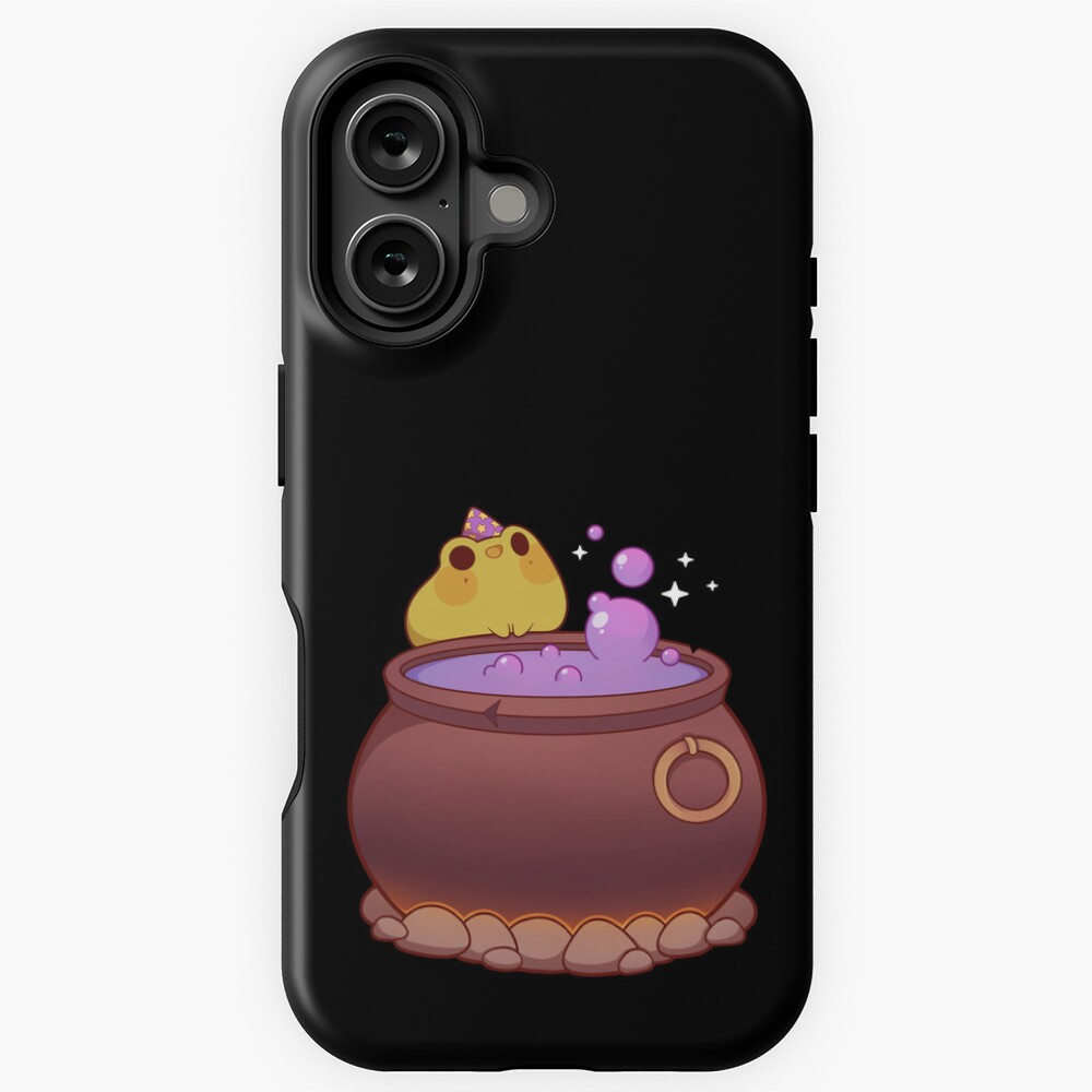 "Potion cauldron frog" Sticker for Sale by Rihnlin | Redbubble