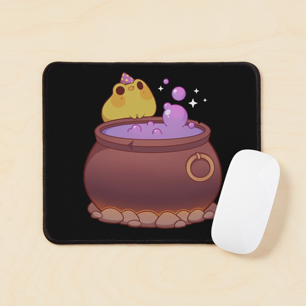 "Potion cauldron frog" Sticker for Sale by Rihnlin | Redbubble