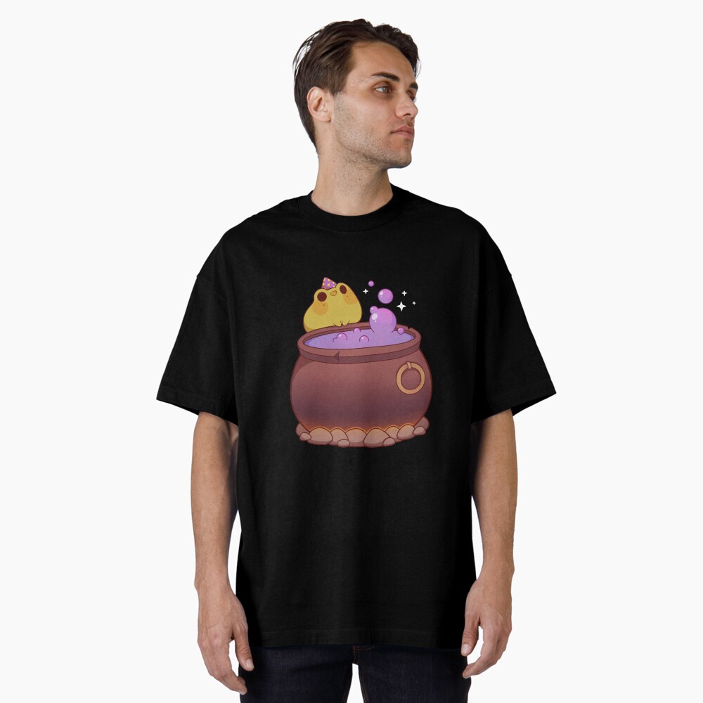 "Potion cauldron frog" Sticker for Sale by Rihnlin | Redbubble