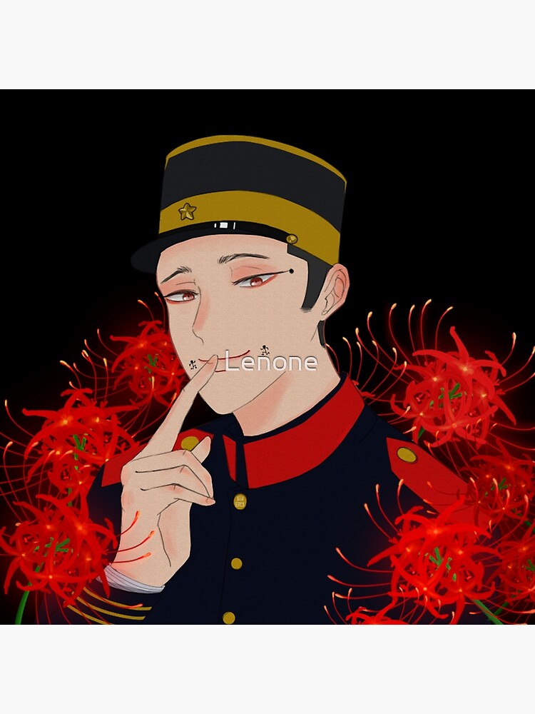"Usami Tokishige Golden Kamuy Anime" Poster for Sale by Lenone | Redbubble