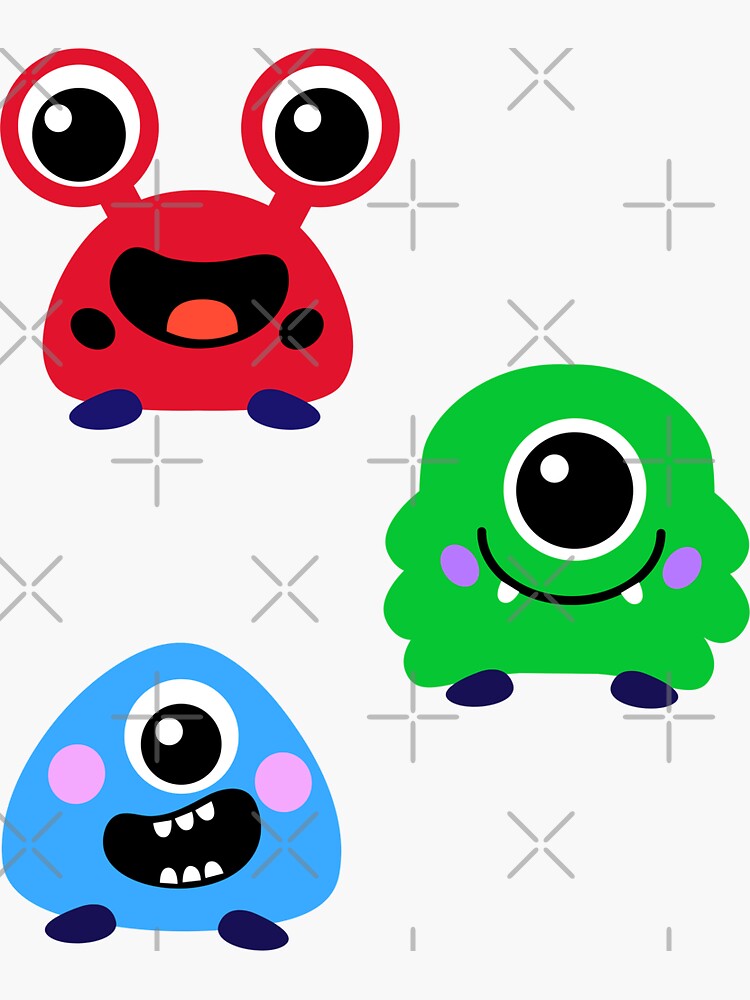 "Cute Happy Monster High Positive Energy Trio" Sticker for Sale by ...