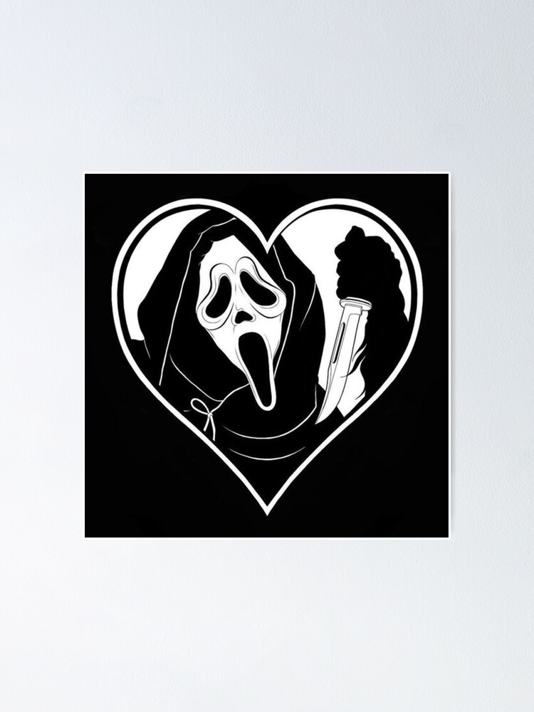 "Ghostface" Poster for Sale by BtsArmy02 | Redbubble
