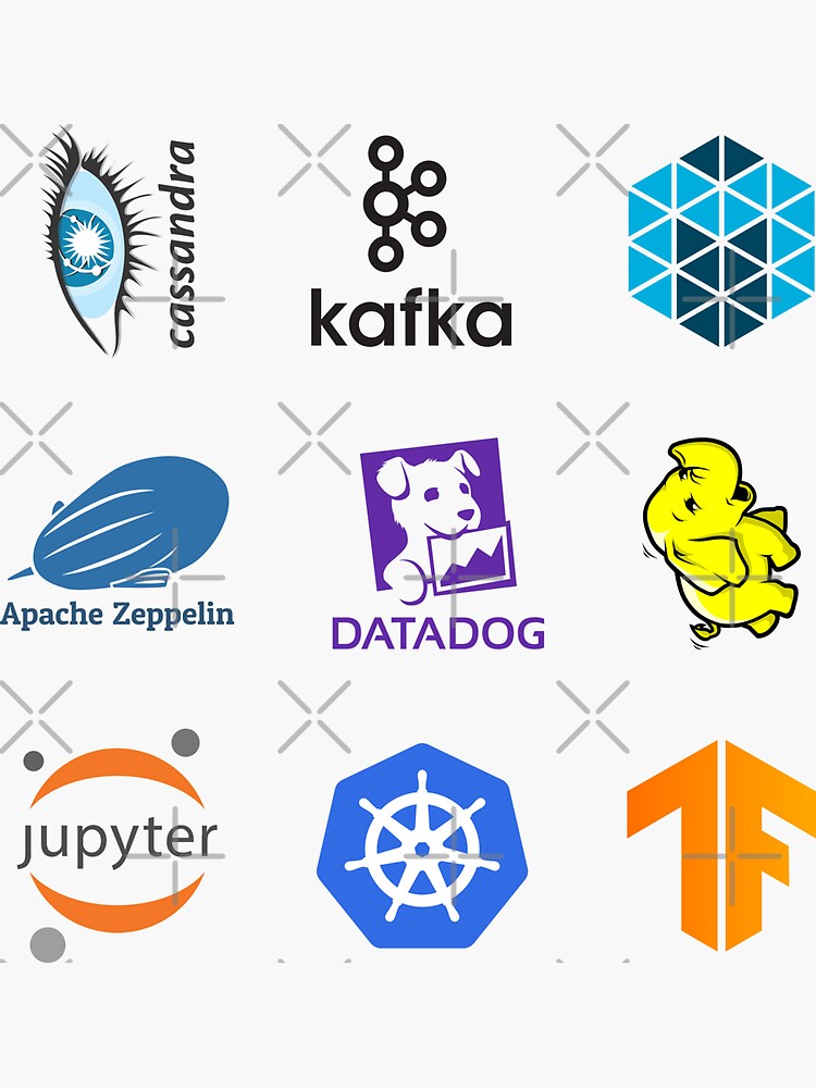 Apache Cassandra, Kafka, Mesos, Zeppelin, Datadog, Hadoop, Jupyter ...