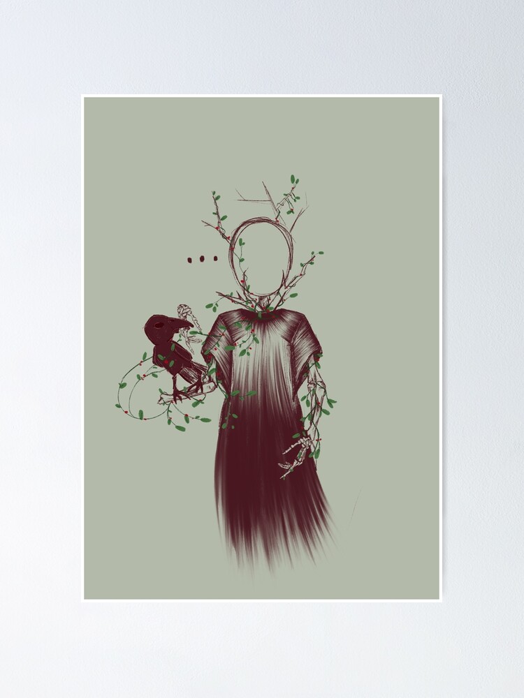 "Undead druid" Poster for Sale by gewoondanae | Redbubble