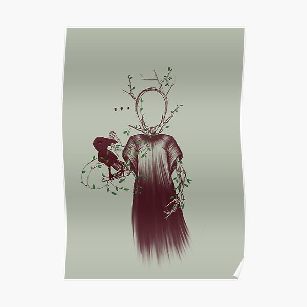 "Undead druid" Poster for Sale by gewoondanae | Redbubble