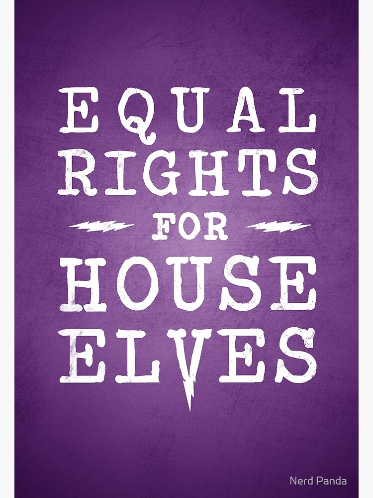 "Rights for Elves" Poster by a-design | Redbubble