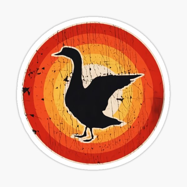 "Goose Retro Vintage" Sticker for Sale by sosisusa | Redbubble