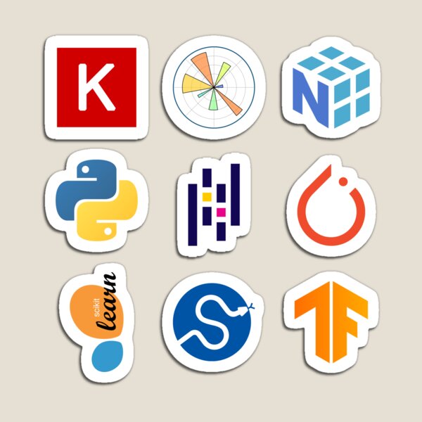 Keras Matplotlib Numpy Python Pandas Pytorch Scikit Learn Scipy Tensorflow 9x Big Data