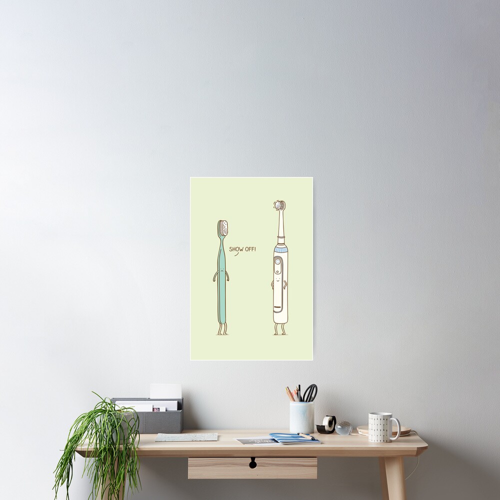 "show off" Poster by Milkyprint | Redbubble