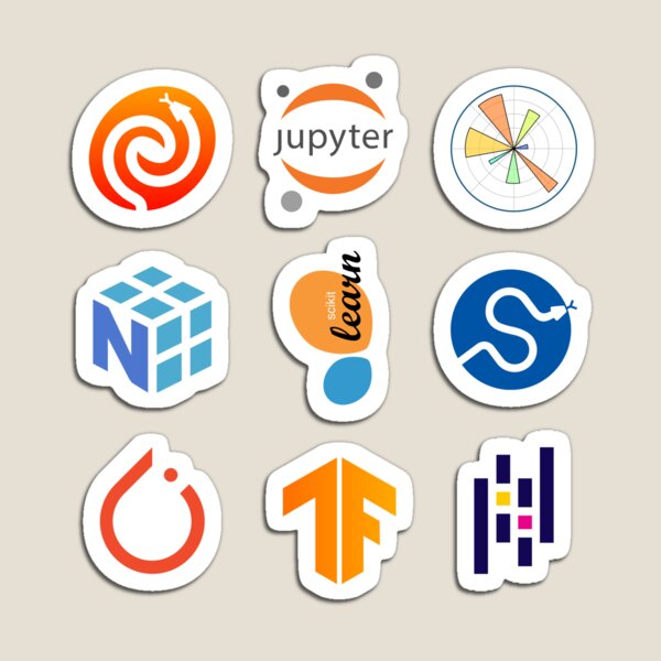 Astropy Jupyter Matplotlib Numpy Scikit Learn Scipy Pytorch Tensorflow Pandas 9x Big