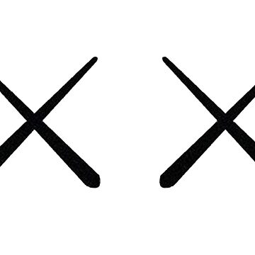 "Double X" Sticker for Sale by JavierRocha | Redbubble