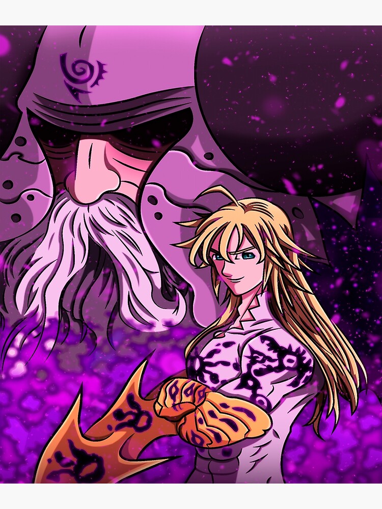 "the seven deadly sins meliodas brother" Poster for Sale by ...