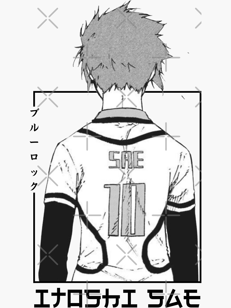 "Itoshi Sae - Blue Lock In Japanese" Sticker for Sale by yoku-mieru ...