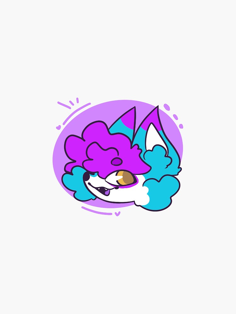 "Chibi Hoshi Face" Sticker for Sale by HoshiHuskyShop | Redbubble