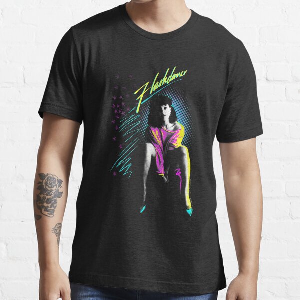 "Flashdance Alex Owens Neon Title Logo" T-shirt for Sale by ...