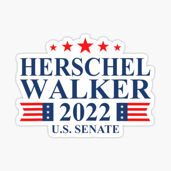 "Herschel Walker 2022 Senator Georgia Senate" Sticker for Sale by ...