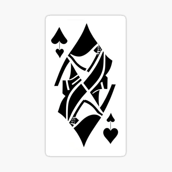 "Ace of Spades" Sticker for Sale by AstraLowelle | Redbubble