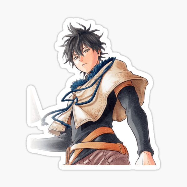 "Yuno" Sticker for Sale by Gladius- | Redbubble