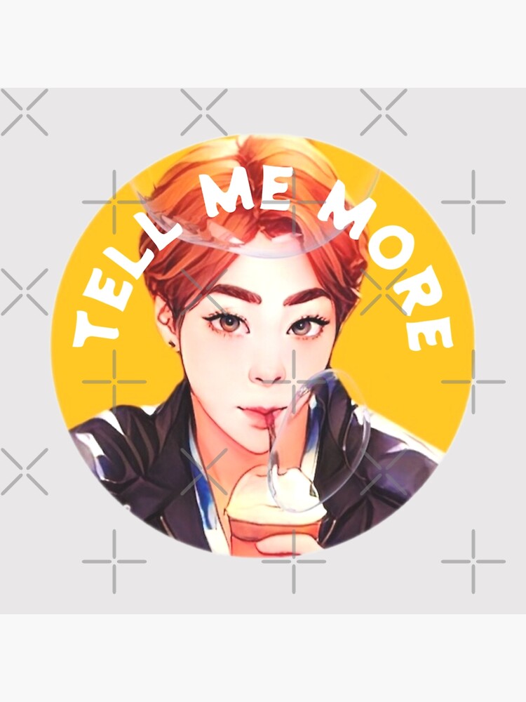 Tell Me More”….Quote. Anime Boy Drinking “Tea”" Poster for Sale by ...