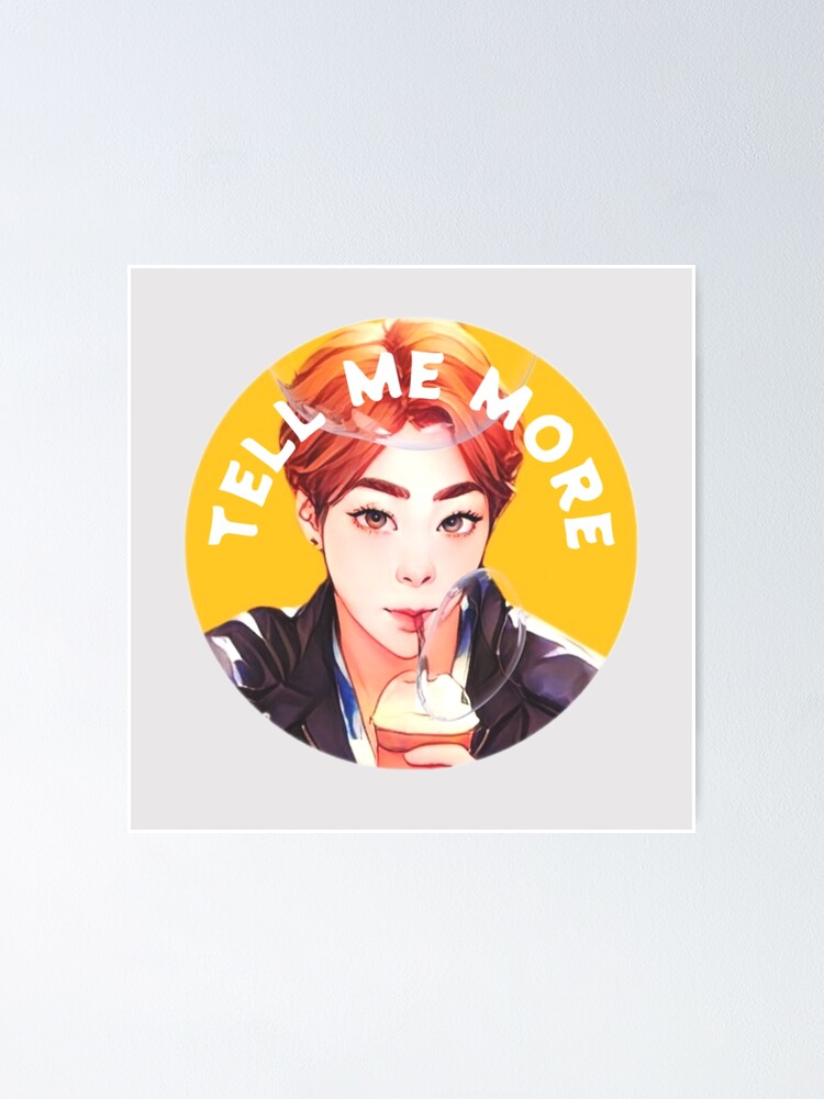 Tell Me More”….Quote. Anime Boy Drinking “Tea”" Poster for Sale by ...