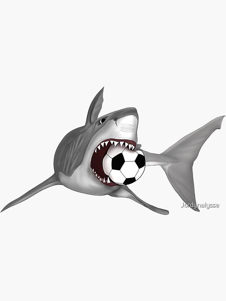 "Go Sharks!" Sticker for Sale by Jordynalysse | Redbubble