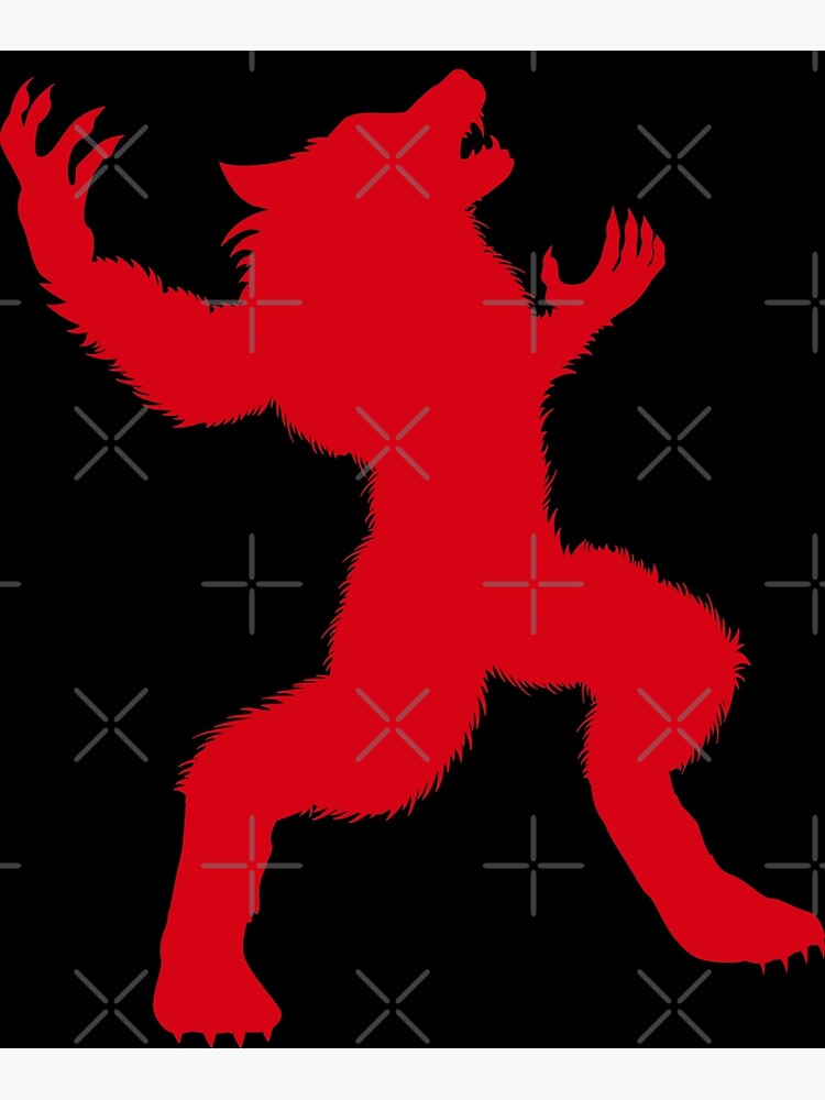 "Werewolf Roar Howl Wolf Beast Wolfman Beastman " Poster for Sale by ...