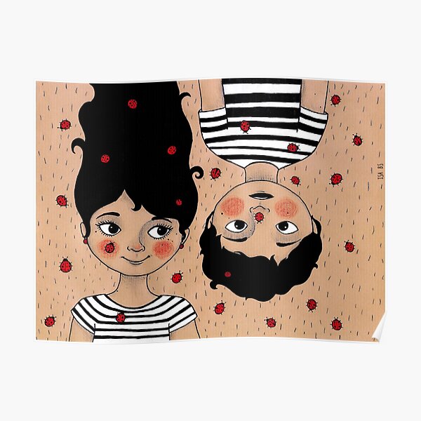 "Ladybirds" Poster for Sale by stardixa | Redbubble