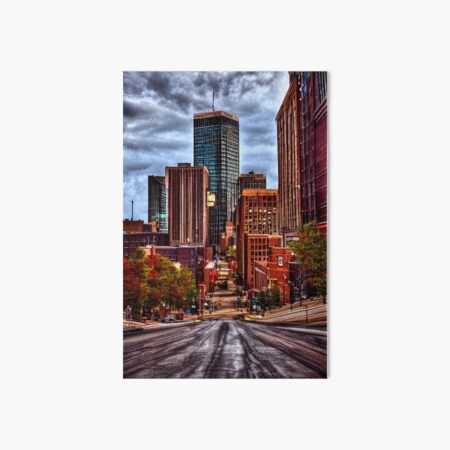 "Uncanny Overcast City" Art Board Print for Sale by Gizmoverse | Redbubble