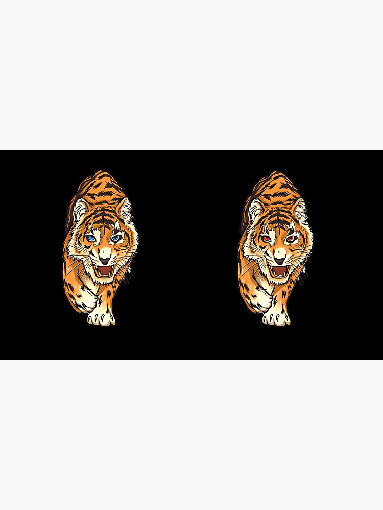 "Tigers " Sticker for Sale by Tariks-Design | Redbubble