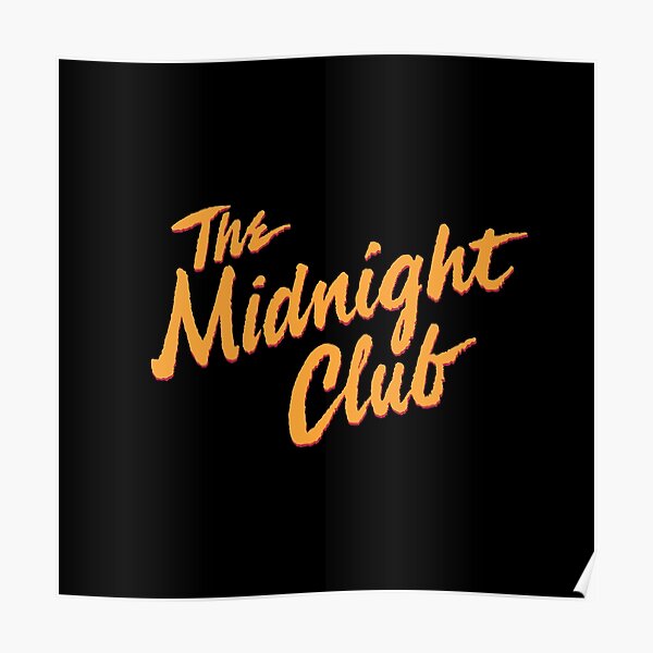 "The midnight club logo" Poster for Sale by dylego | Redbubble
