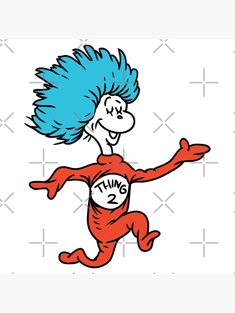 "Thing 2" Poster for Sale by PineLemon | Redbubble