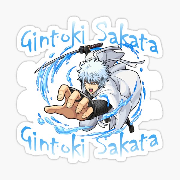 "gintoki sakata" Sticker for Sale by youranimeworld | Redbubble