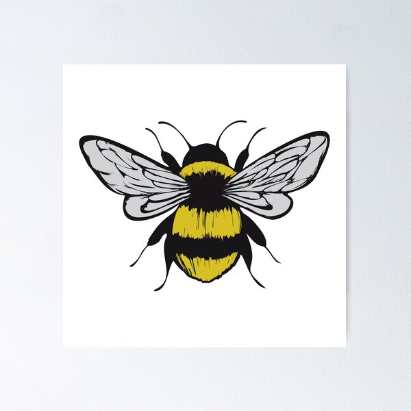 "Bumble Bee" Poster for Sale by helendesigns | Redbubble