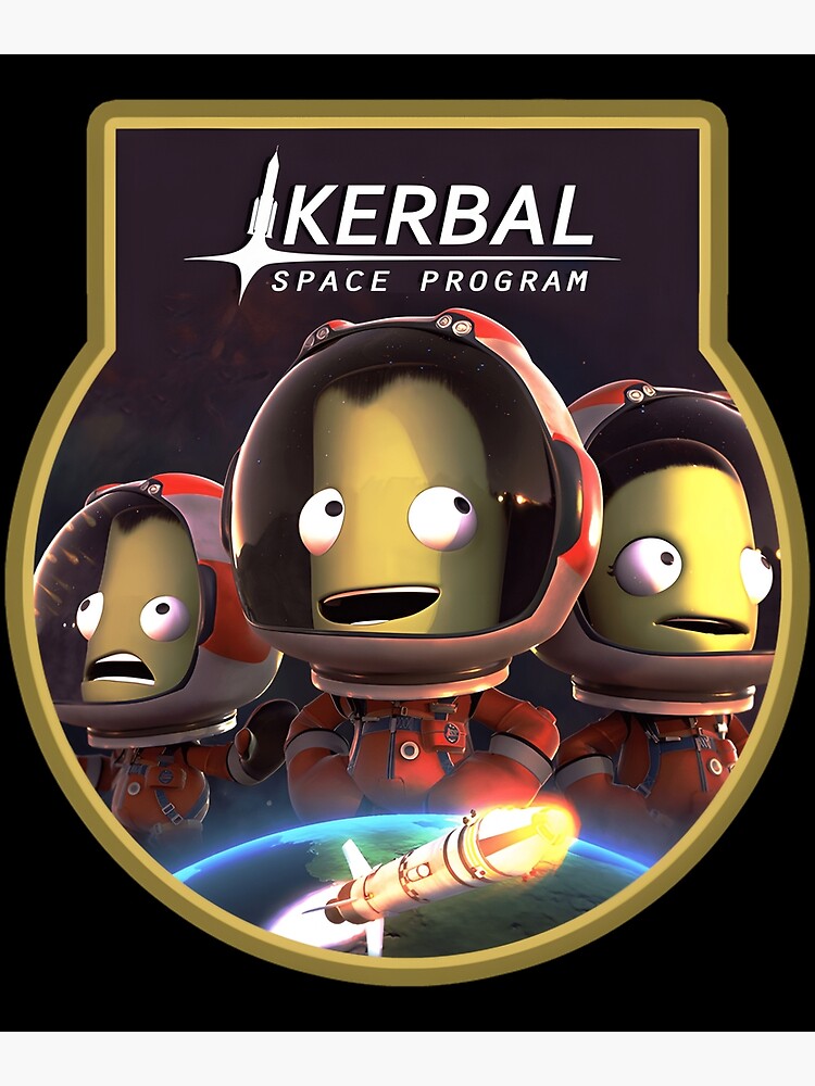 Kerbal Space Program Classic Premium Matte Vertical Poster