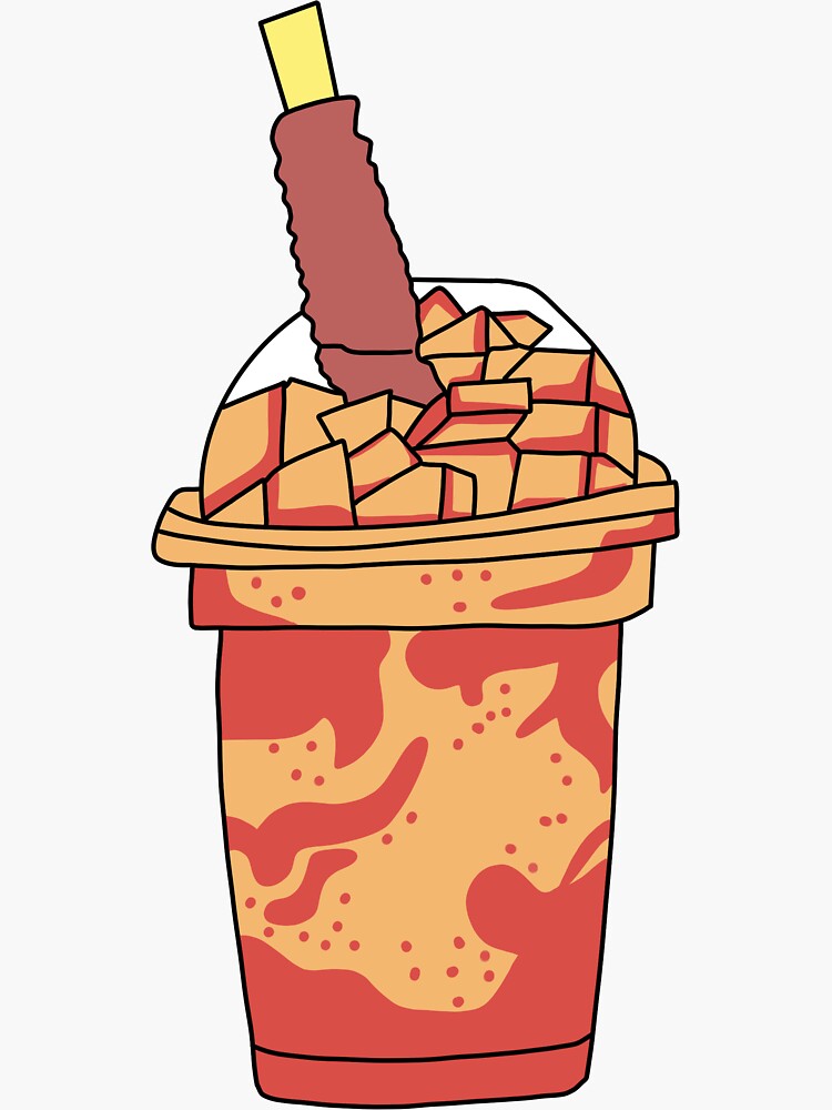 "Mangonada " Sticker for Sale by maddimarie91 | Redbubble