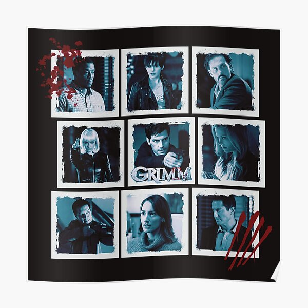 "Grimm" Poster for Sale by AllieConfyArt | Redbubble