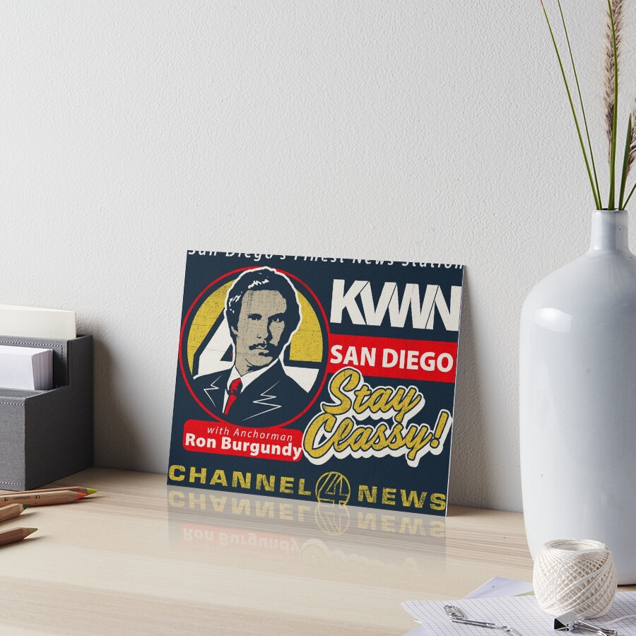 "Channel 4 KVWN San Diego" Poster for Sale by alhern67 | Redbubble