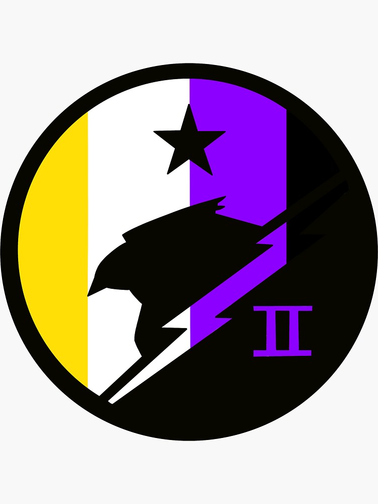 "Halo Non-Binary Pride Fireteam Logo" Sticker for Sale by ...