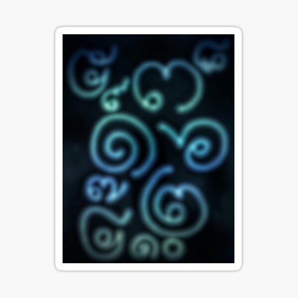 "Thai number in imagination." Sticker for Sale by AVIATION1 | Redbubble
