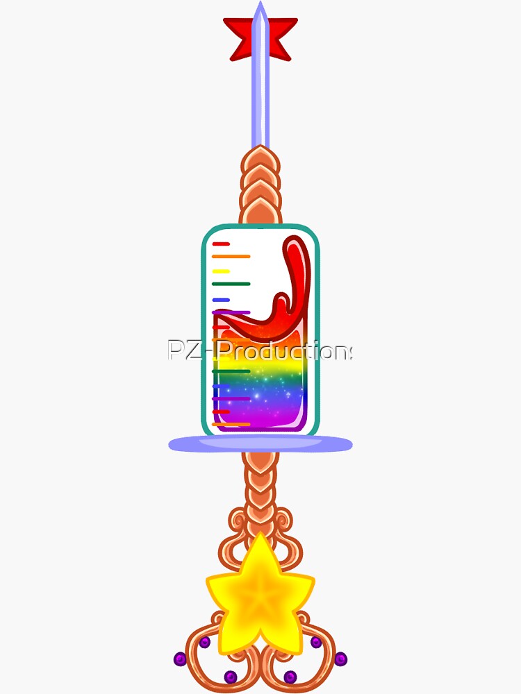 "Pride Star Syringe" Sticker for Sale by PZ-Productions | Redbubble