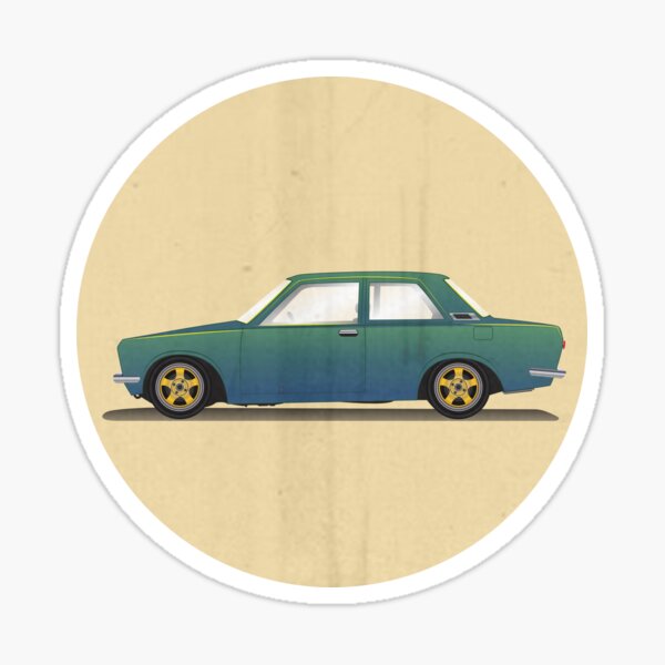 "Datsun 510" Sticker for Sale by Casey-Boy | Redbubble