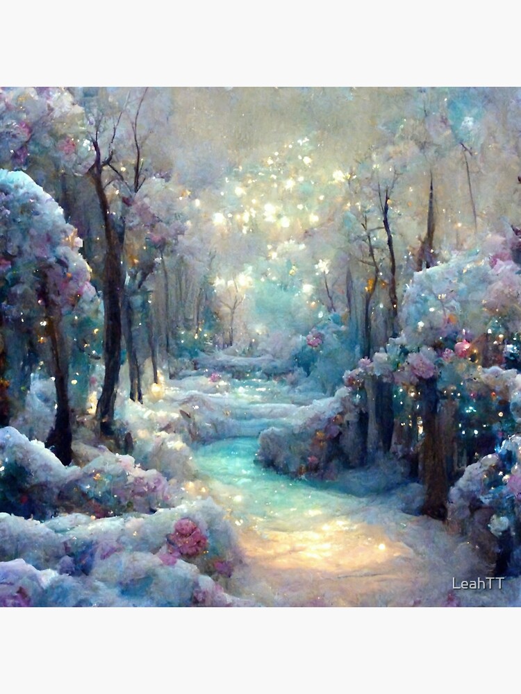 "Snow Faerie Forest" Photographic Print for Sale by LeahTT | Redbubble