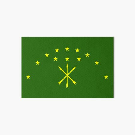 "Flag of Circassia" Art Board Print for Sale by Freihalt | Redbubble